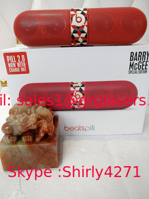 eats X Barry MCGEE Pill 2.0 Bluetooth Speakers Limited Edition Artist Barry Mcgee Red  from grgheadsets.aliexpress.com supplier