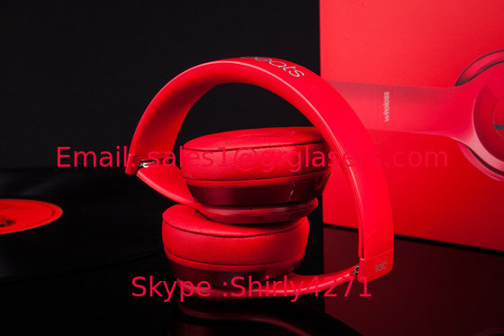 Beats by Dr. Dre Solo2 Wireless Headband Headphones - Red  from grgheadsets.aliexpress.com supplier