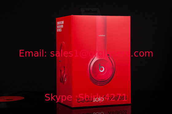 Beats by Dr. Dre Solo2 Wireless Headband Headphones - Red  from grgheadsets.aliexpress.com supplier