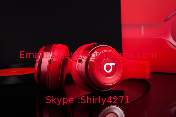 Beats by Dr. Dre Solo2 Wireless Headband Headphones - Red  from grgheadsets.aliexpress.com supplier