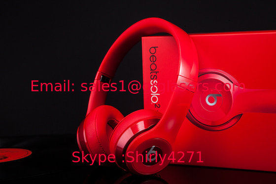 Beats by Dr. Dre Solo2 Wireless Headband Headphones - Red  from grgheadsets.aliexpress.com supplier