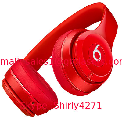 Beats by Dr. Dre Solo2 Wireless Headband Headphones - Red  from grgheadsets.aliexpress.com supplier