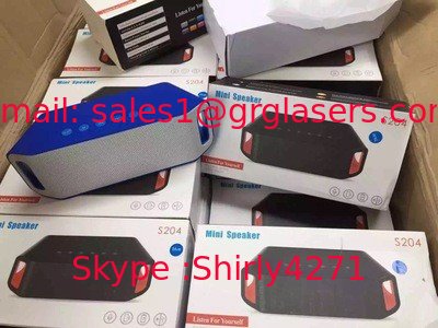 New Wireless Bluetooth Speaker Rechargeable Handsfree Portable Music Player S204 With  from grgheadsets.aliexpress.com supplier