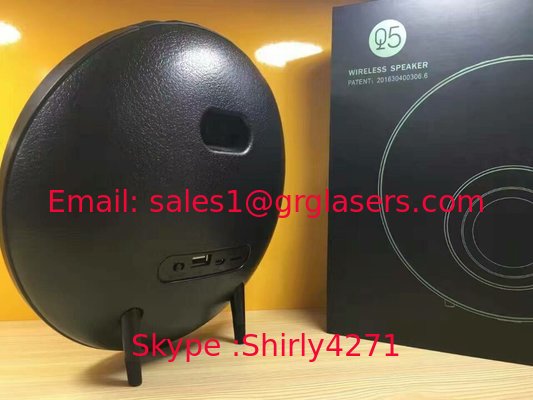 Q5 Bluetooth Speaker Wireless Dual Speakers Hands-free with Mic TF Card USB FM Radio   from grgheadsets.aliexpress.com supplier