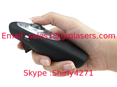 4 In 1 Crystal Wireless Mouse Presenter For ppt laser pointer with gif box from grgheadsets.aliexpress.com supplier