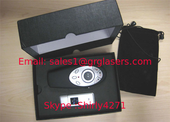 4 In 1 Crystal Wireless Mouse Presenter For ppt laser pointer with gif box from grgheadsets.aliexpress.com supplier
