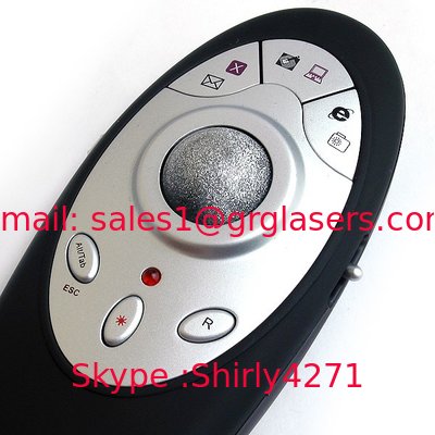 4 In 1 Crystal Wireless Mouse Presenter For ppt laser pointer with gif box from grgheadsets.aliexpress.com supplier