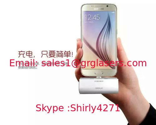 Fast charge small stronge + Rechargable battery pre charged  white  power bank supplier