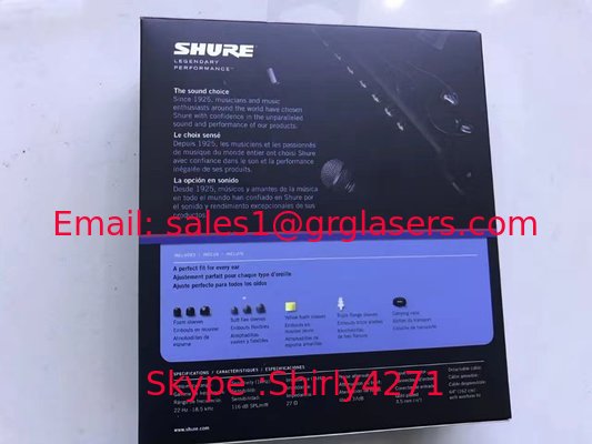 Shure SE315-K Sound Isolating In-Ear Stereo Earphones BLACK *BRAND NEW* made in chiangrgheadsets-com.ecer.com supplier