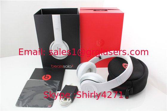 BRAND NEW BEATS BY DR. DRE SOLO2 WIRED ON EAR HEADPHONES HEADSET SEALED white come from http://www.dhgate.com/store/2005 supplier
