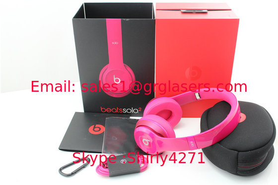 beats Solo 2 Stereo Wired On Ear Pink Headphones- Pre Owned- Excellent Condition made in china from Golden Rex Group ltd supplier