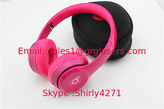 beats Solo 2 Stereo Wired On Ear Pink Headphones- Pre Owned- Excellent Condition made in china from Golden Rex Group ltd supplier