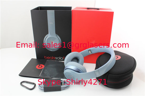 Beats Solo 2 By Dr Dre HD Wired On Ear Headphones -Gloss Grey made in china from Golden Rex Group Ltd supplier