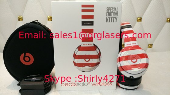 2018 New HELLO KITTY Solo 3 Wireless - Beats By Dre. - Special Edition Headphones made in China gregheadsets.com supplier