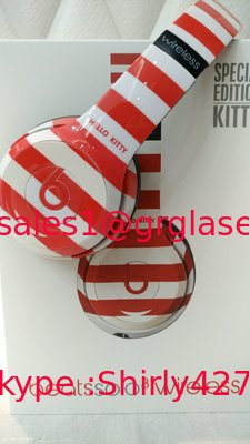 2018 New HELLO KITTY Solo 3 Wireless - Beats By Dre. - Special Edition Headphones made in China gregheadsets.com supplier