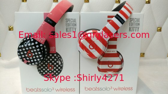 2018 New HELLO KITTY Solo 3 Wireless - Beats By Dre. - Special Edition Headphones made in China gregheadsets.com supplier