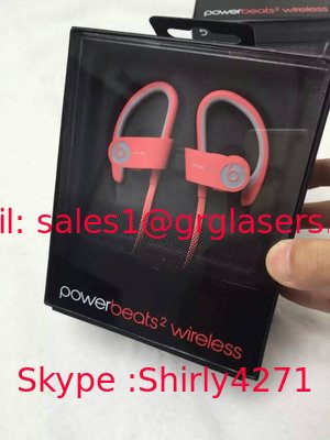 Power beats 2 by Dr Dre Wireless Bluetooth headphones - Shock Red Active from grgheadsets.aliexpress.com supplier