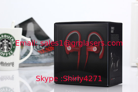 Beats by Dr. Dre Powerbeats 2 - Wired Red In-ear sport Headphones made in chian grgheadsets-com.ecer.com supplier