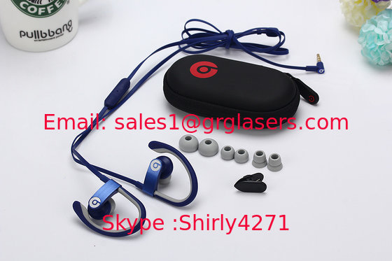 Beats by Dr. Dre Powerbeats 2 Ear-Hook Wired Headset Headphones - Blue made in china grgrheadset.com supplier