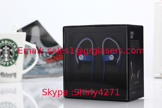 Beats by Dr. Dre Powerbeats 2 Ear-Hook Wired Headset Headphones - Blue made in china grgrheadset.com supplier
