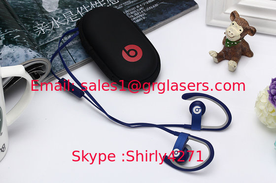 Beats by Dr. Dre Powerbeats 2 Ear-Hook Wired Headset Headphones - Blue made in china grgrheadset.com supplier