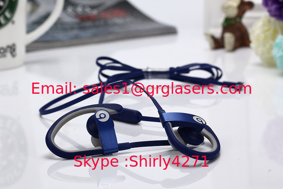 Beats by Dr. Dre Powerbeats 2 Ear-Hook Wired Headset Headphones - Blue made in china grgrheadset.com supplier
