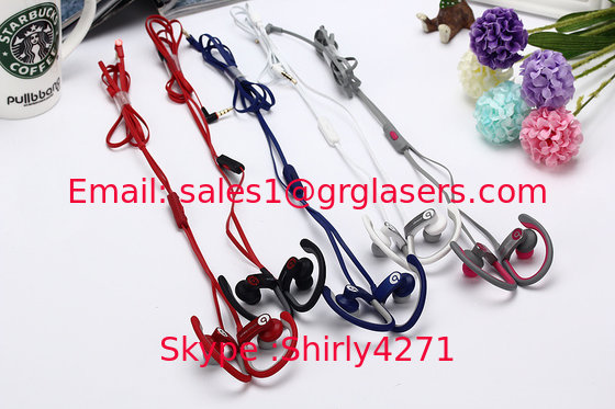 Beats by Dr. Dre Powerbeats 2 Ear-Hook Wired Headset Headphones - White  made in china grgrheadset.com supplier