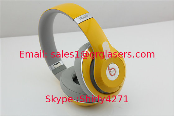 Brand New Beats Dr.Dre Studio 2.0 Over-Ear Wired Noise Cancelling Headphones yellow  from grgheadsets.aliexpress.com supplier