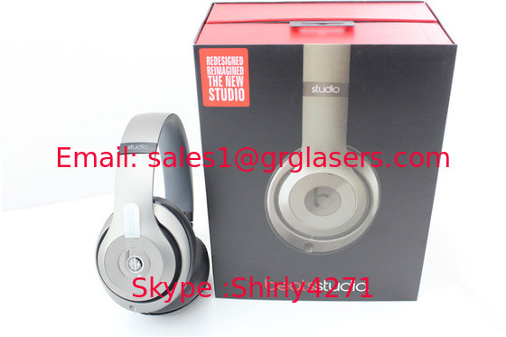 Beats by Dr. Dre Studio 2.0 Wired Over The Ear Headphones Titanium EXCELLENT from grgheadsets.aliexpress.com supplier