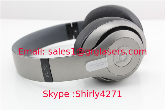 Beats by Dr. Dre Studio 2.0 Wired Over The Ear Headphones Titanium EXCELLENT from grgheadsets.aliexpress.com supplier