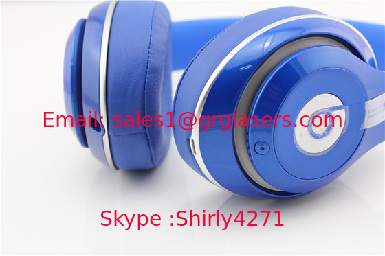 Beats by Dre Studio  Wired Headphones Blue w/ Case & Chargers Used 3 Times! from grgheadsets.aliexpress.com supplier