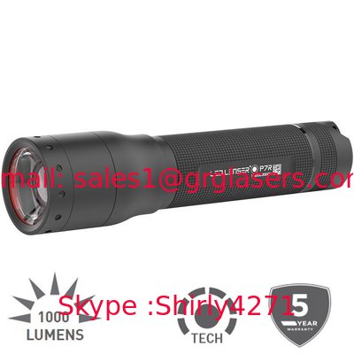 LED P7R HANDHELD TORCH RECHARGEABLE RECHARGEABLE 1000lm TACTICAL TORCH FLASHLIGHT WATERPROOF GIFT BOX USB CHARGER supplier
