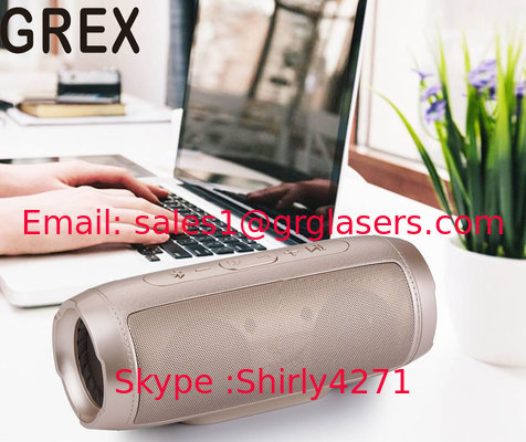 Grex wireless Bluetooth Dual speaker Mini Portable subwoofer TF card Car Handsfree Receive Call Music Suction Mic supplier