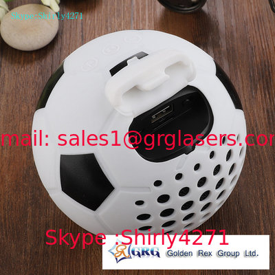 Creative basketball wireless mini Bluetooth speaker spherical football basketball baseball golf small stereo outdoor supplier