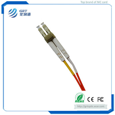 Durable LC-LC-MM-3M-OM2 Gigabit Multi Mode Fibre Optic Patch Cord with LC connector