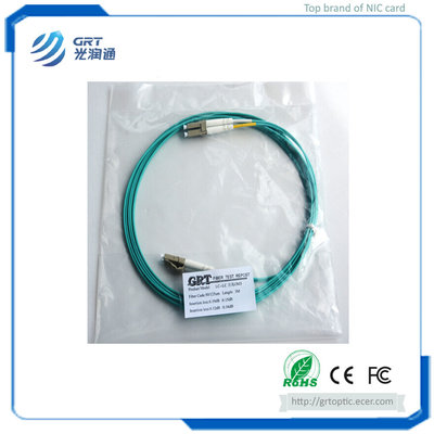 Durable LC-LC-MM-3M-OM3 10Gigabit Multi Mode Fibre Optic Patch Cord with LC connector