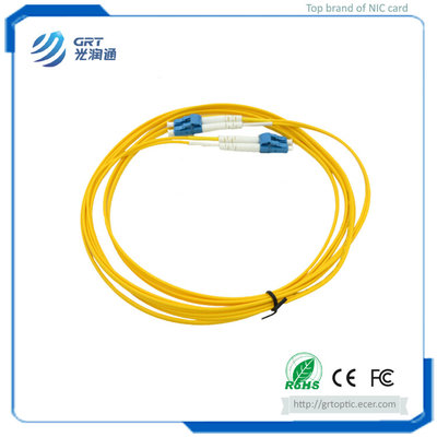 GRT LC-LC-SM-5M-OM3 10Gb Single mode 5m Durable Fiber Optic Cable Patch Cord with LC Connector