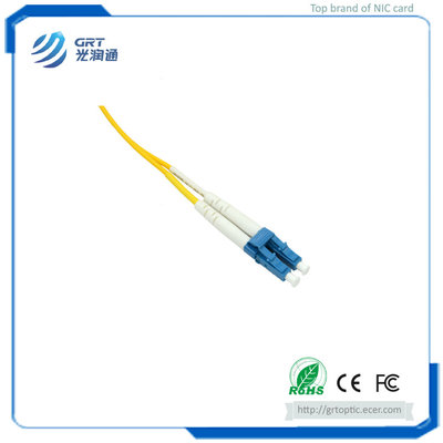GRT LC-LC-SM-5M-OM3 10Gb Single mode 5m Durable Fiber Optic Cable Patch Cord with LC Connector