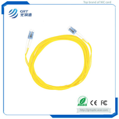 Single mode 10Gb Gigabit  Fibre Optic Patch Cord 7m LC connector for servers switches cabling