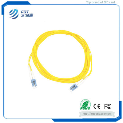 Single mode 10Gb Gigabit  Fibre Optic Patch Cord 7m LC connector for servers switches cabling