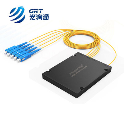 GRT quality FTTX 1x4, 1x8, 1x16 1m SC Fiber Optic Optical PLC Splitter
