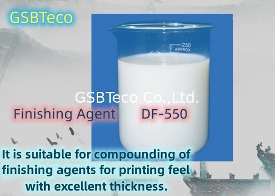 Finishing Agent —  DF-550 — Compound of finishing agents for printing feel, with excellent thickness. supplier