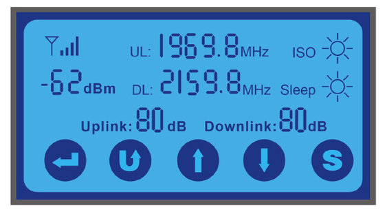 15 ~ ripetitore selettivo della banda di 27dBm 4G LTE
