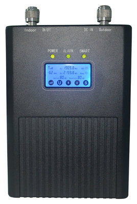 13 ~ ripetitore selettivo della banda 27dBm con il ripetitore LCD delle cellule di banda del quadrato del ripetitore di GSM del touch screen