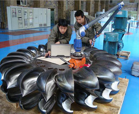 2MW High Water Head Two Nozzles Pelton Turbine for Hydro Power Plant