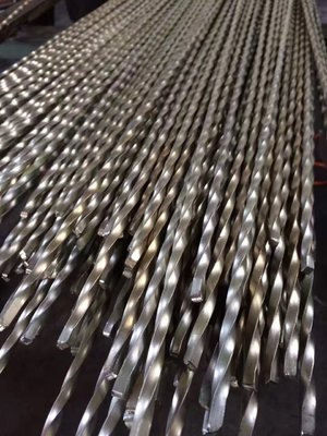 Stainless steel profiles squares, rectangles, half rounds, water drops, complex made to order