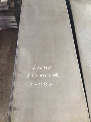 Martensitic grade EN 1.4034 , DIN X46Cr13 stainless steel sheet and plate