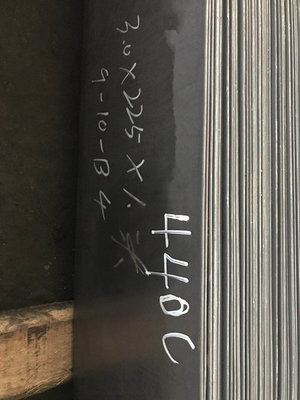 Martensitic grades 440A, 440B, 440C high carbon stainless steel sheet, plate