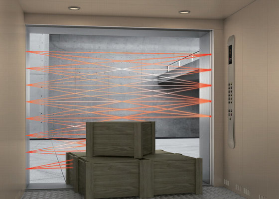 Industrial freight elevator 1600kg ~ 3000kg Capacity Standard or Optional Shaft Layout