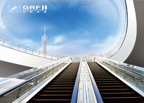 Outside Escalator Hairline finished stainless steel Cover Single speed 0.5m/s